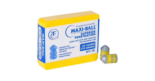 Thompson Center Arms T/C Maxi Ball Muzzleloader Bullet | 23% Off ...